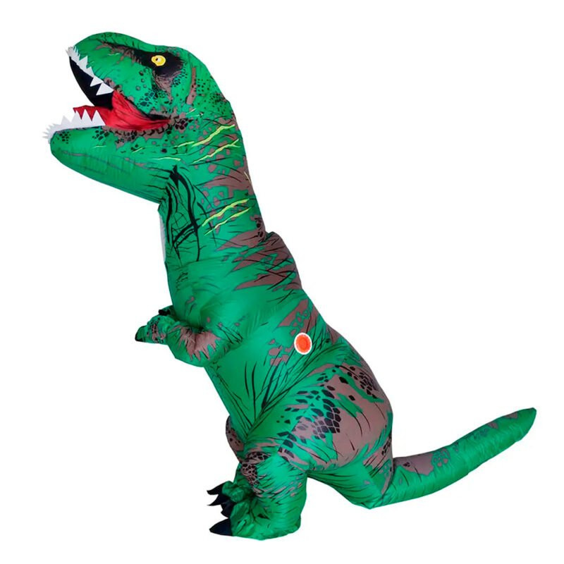 Disfraz Dinosaurio Rex Inflable Adulto Halloween Cosplay | Jota Store