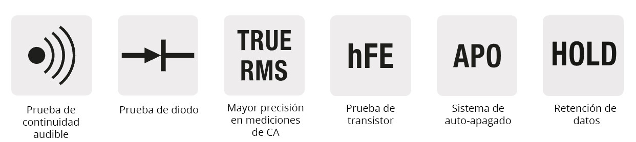 Multímetro Digital Truper para Mant automotriz con RMS MUT-105 | Jota Store
