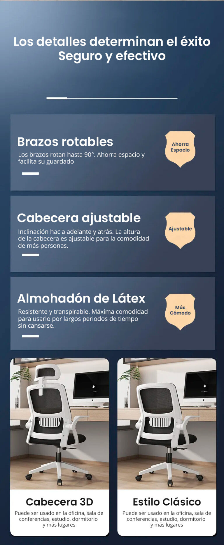 Silla de Oficina Evox CT255 Ergonómica | Jota Store