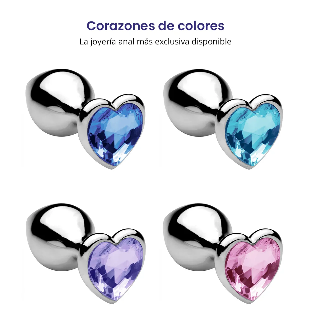 Dilatador Plug Corazón Rosado Talla S GENERICO | falabella.com